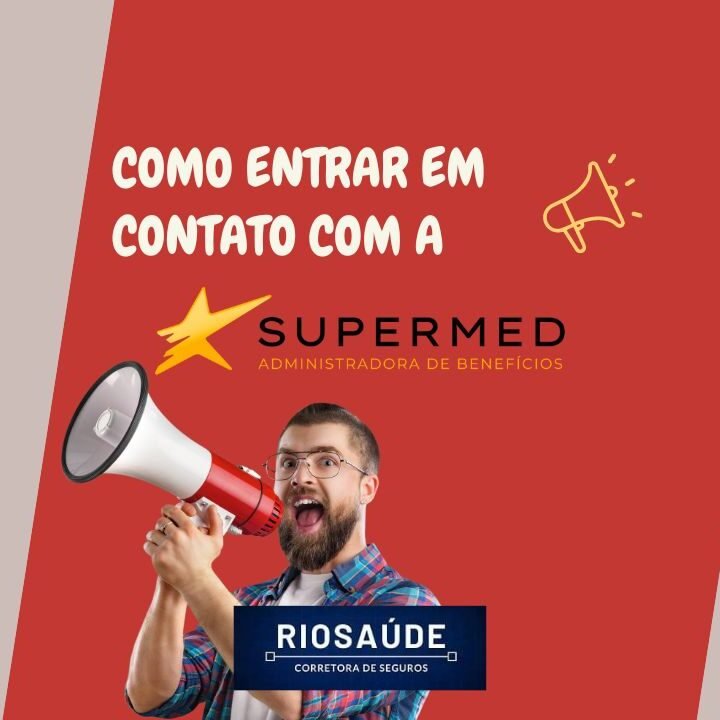 Como entrar em contato com a Supermed?