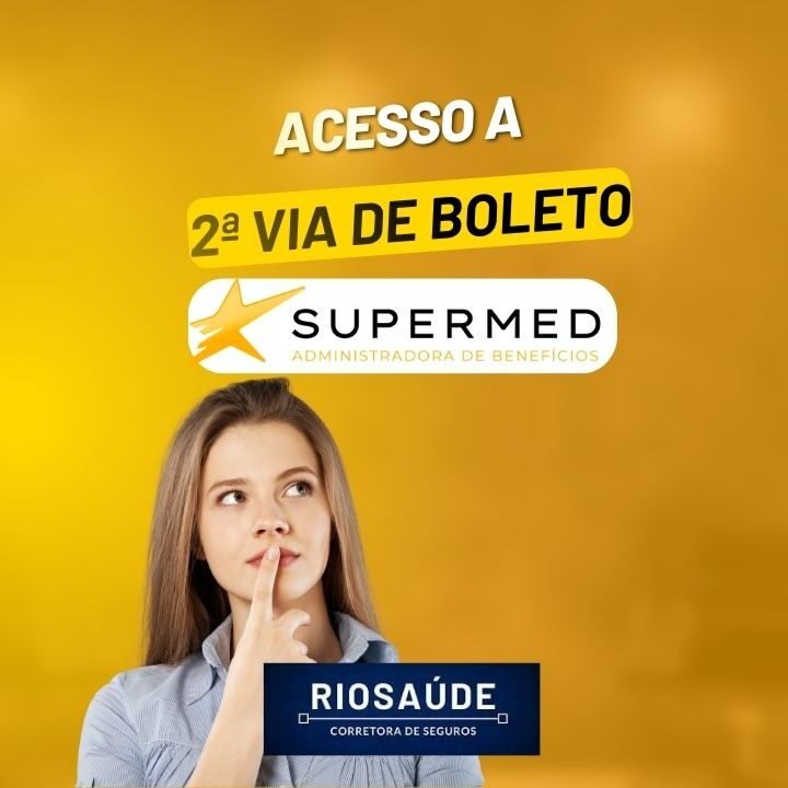 Como ter acesso a 2ª via de boleto Supermed?